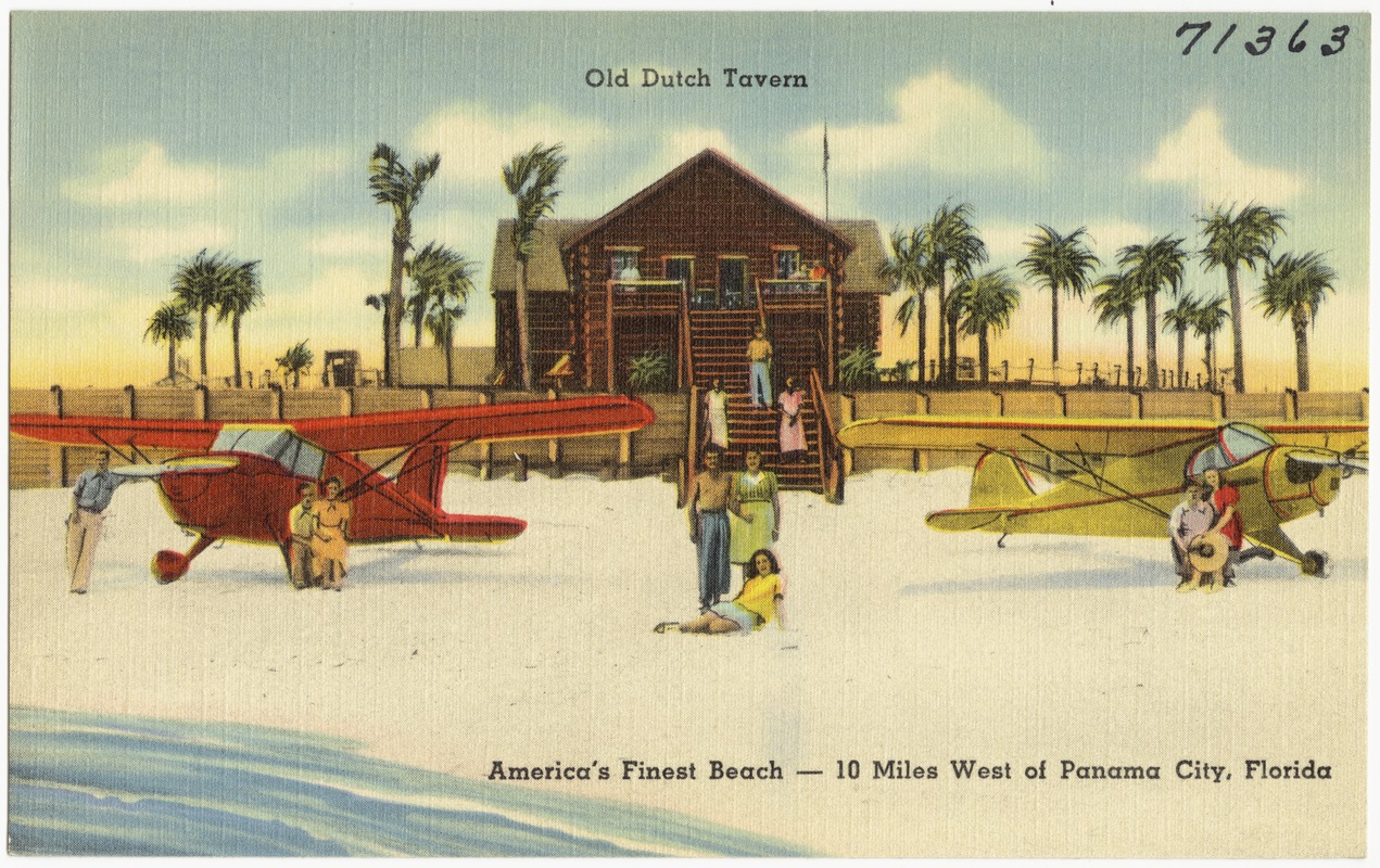 Old Dutch Tavern, America's finest bathing beach- 10 miles west of ...