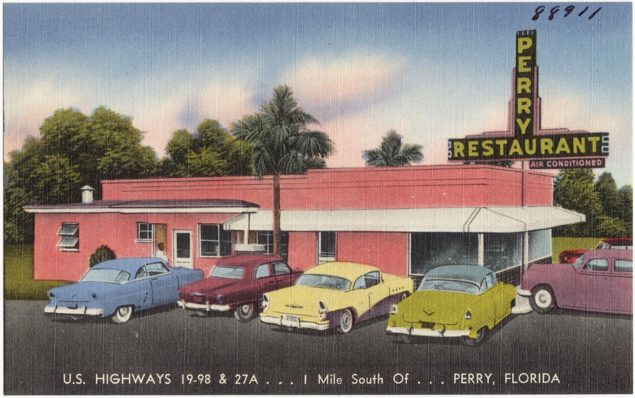 Perry Restaurant, U.S. Highways 19-98 & 27A, 1 mile south of Perry ...