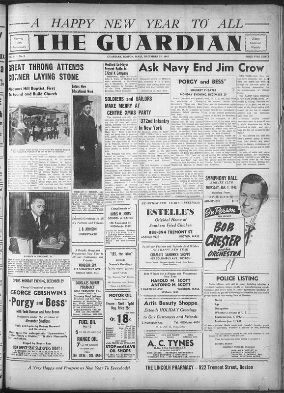 The Guardian. December 27, 1941 - Digital Commonwealth