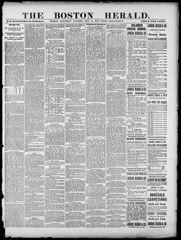The Boston Herald. May 11, 1878 - Digital Commonwealth