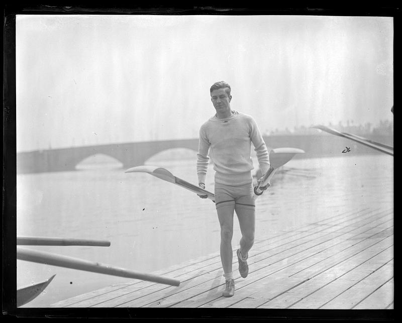 Franklin Delano Roosevelt, Jr., Harvard crew - Digital Commonwealth