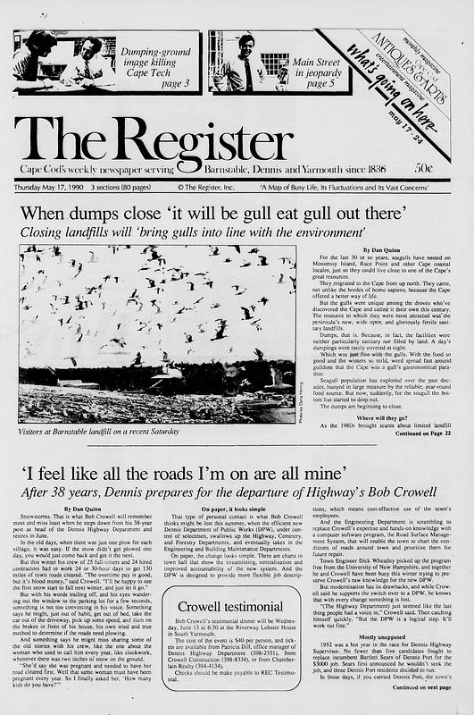 The Register. May 17, 1990 - Digital Commonwealth