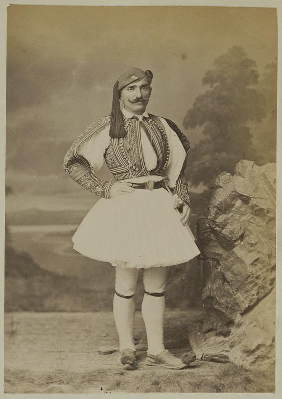 Soldiers in the guard of the king of Greece - Digital Commonwealth