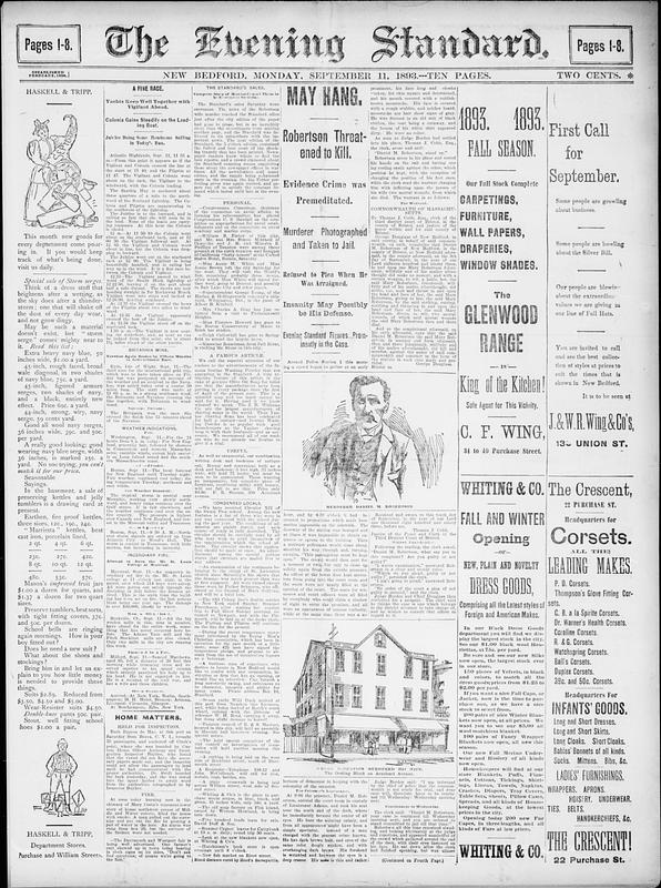 Evening Standard. September 11, 1893 - Digital Commonwealth