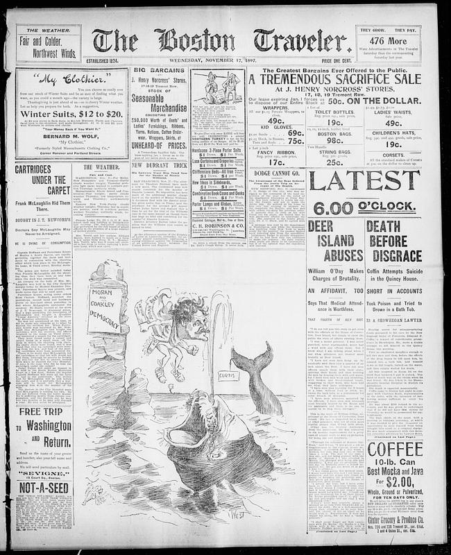 The Boston Traveler. November 17, 1897 - Digital Commonwealth