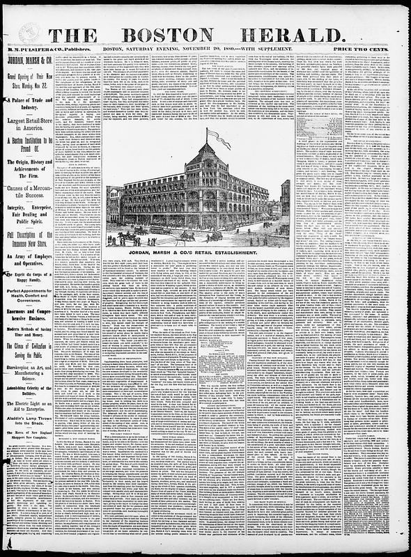 The Boston Herald. November 20, 1880 - Digital Commonwealth
