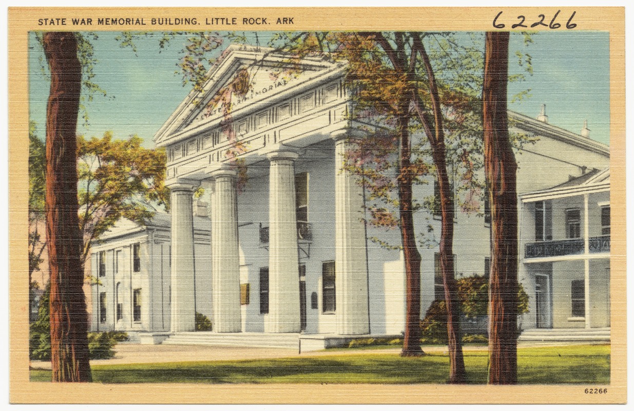 State War Memorial Building, Little Rock, Ark. - Digital Commonwealth