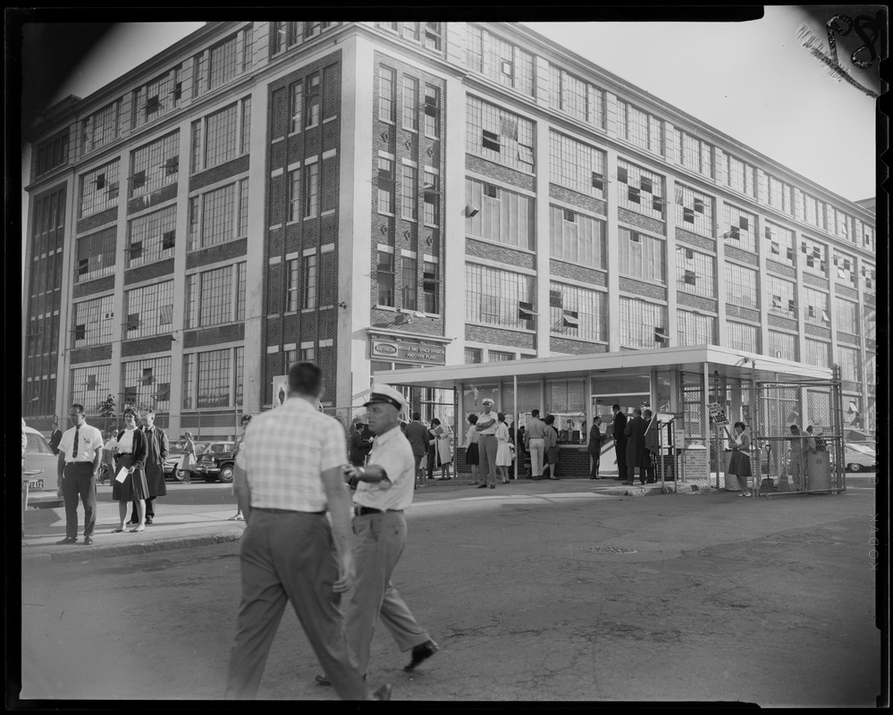 View of Raytheon Missile and Space Division Andover Plant - Digital ...