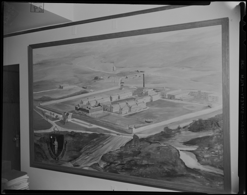 Picture of an aerial view of the Norfolk State Prison campus - Digital ...
