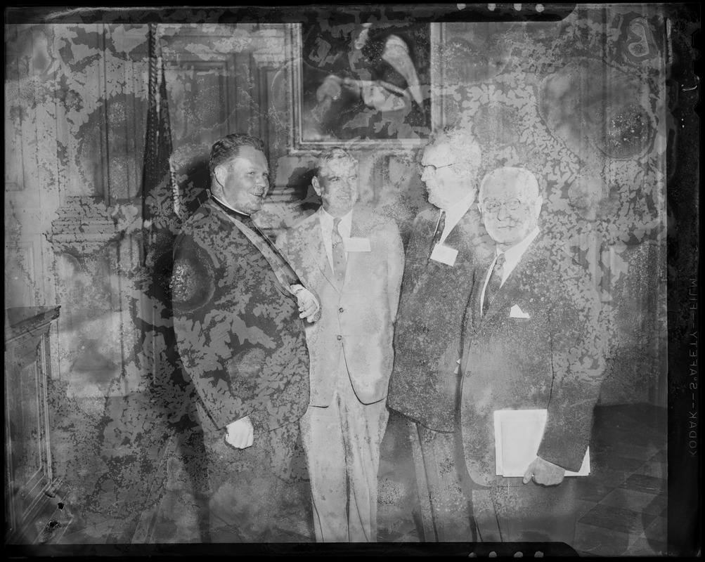 Fr. Joseph M. Smee S.J., Georgetown University Law School; Dean Erwin N ...