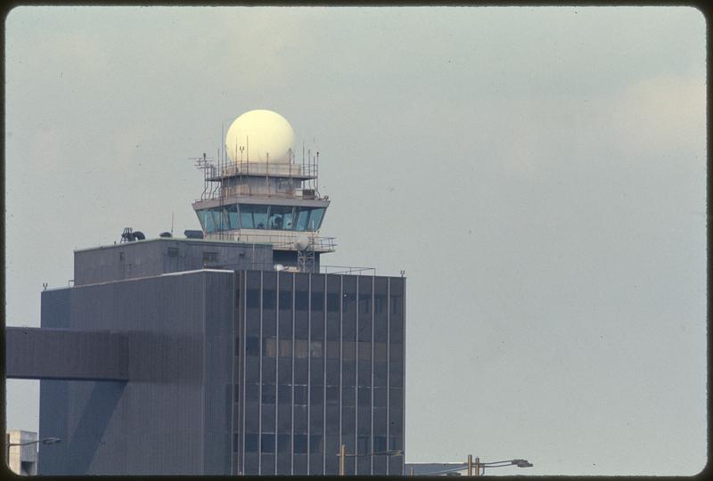 Logan International Airport control tower - Digital Commonwealth