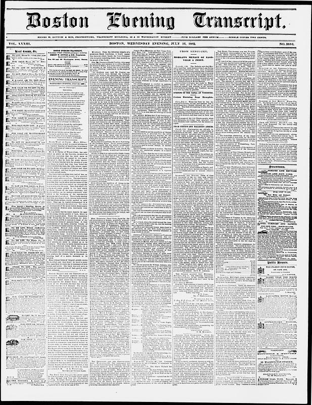 Boston Evening Transcript - Digital Commonwealth