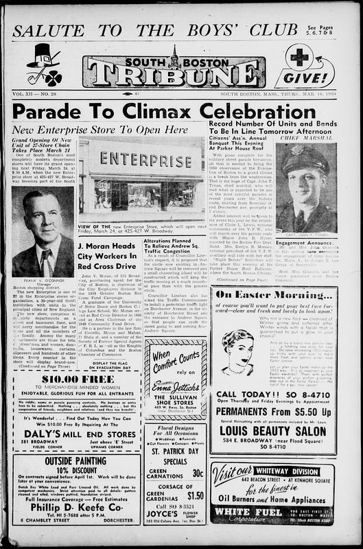 South Boston Tribune. March 16, 1950 - Digital Commonwealth