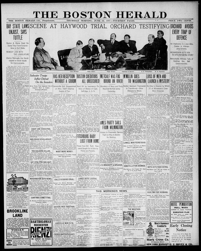 The Boston Herald. June 13, 1907 - Digital Commonwealth