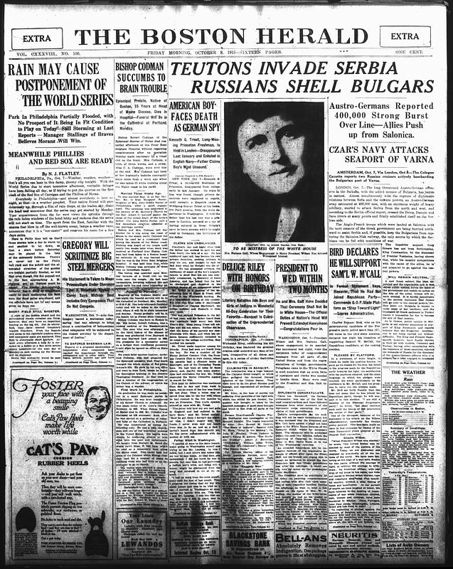 The Boston Herald. October 08, 1915 - Digital Commonwealth