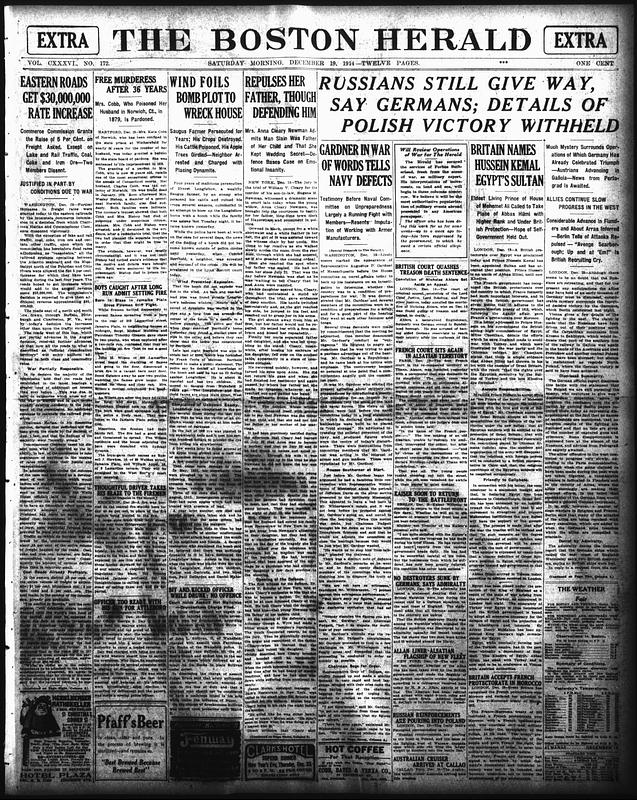 The Boston Herald. December 19, 1914 - Digital Commonwealth