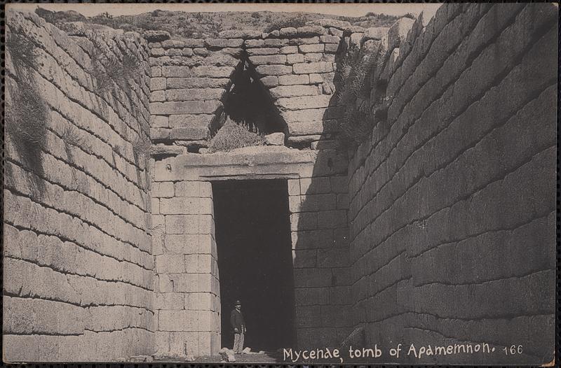 Mycenae, tomb of Apamemnon - Digital Commonwealth