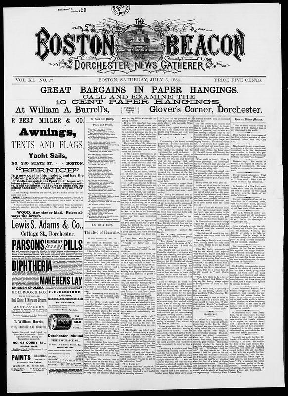 The Boston Beacon and Dorchester News Gatherer, July 05, 1884 - Digital ...