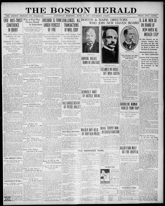 The Boston Herald. June 08, 1907 - Digital Commonwealth