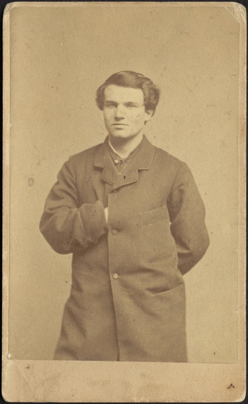 Edward Myron Granger with hand in jacket - Digital Commonwealth