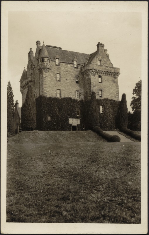 Photo postcard of Castle Leod, Scotland - Digital Commonwealth