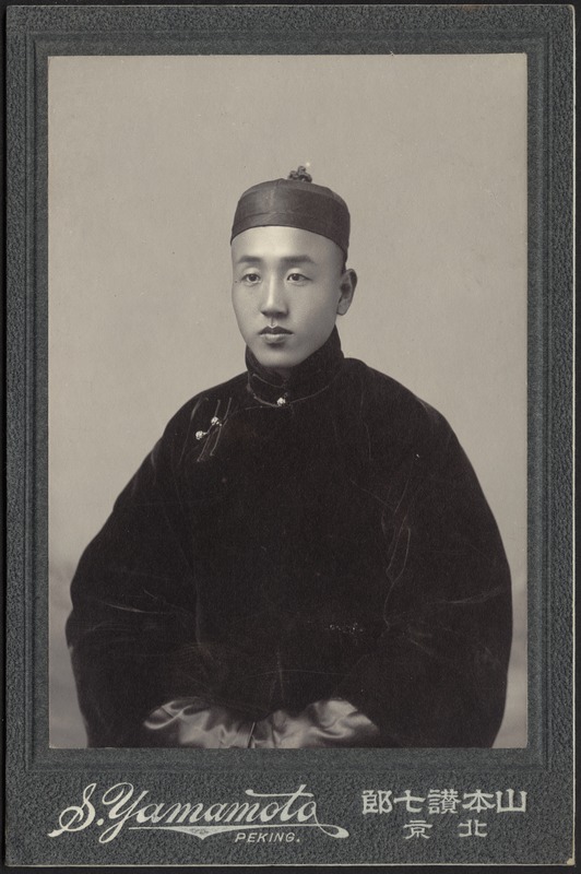 Portrait of C. C. Wang (1882-1856) - Digital Commonwealth