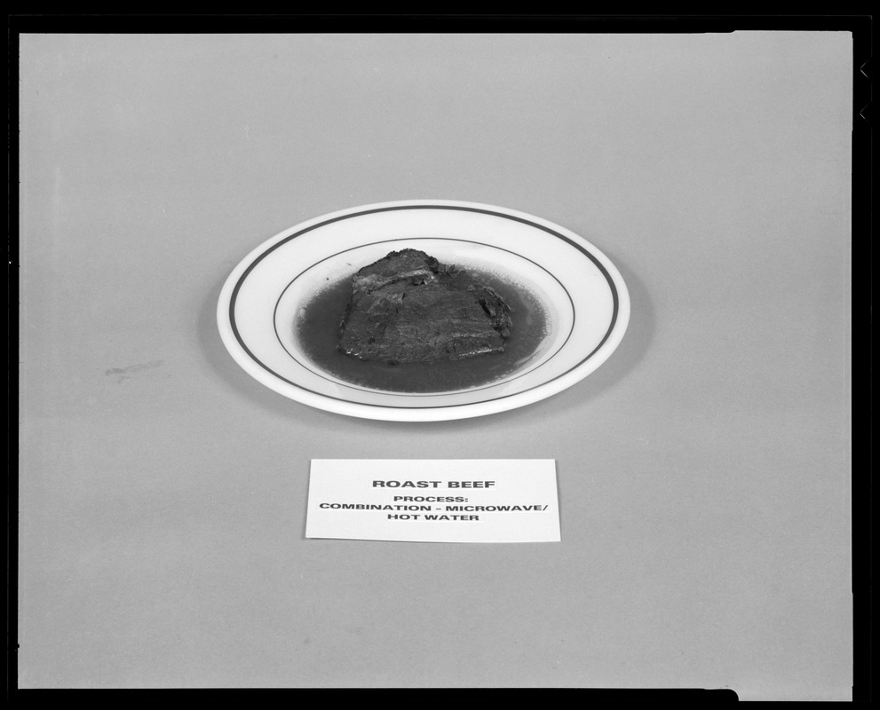 Food lab, roast beef, process: combination - microwave/hot water ...