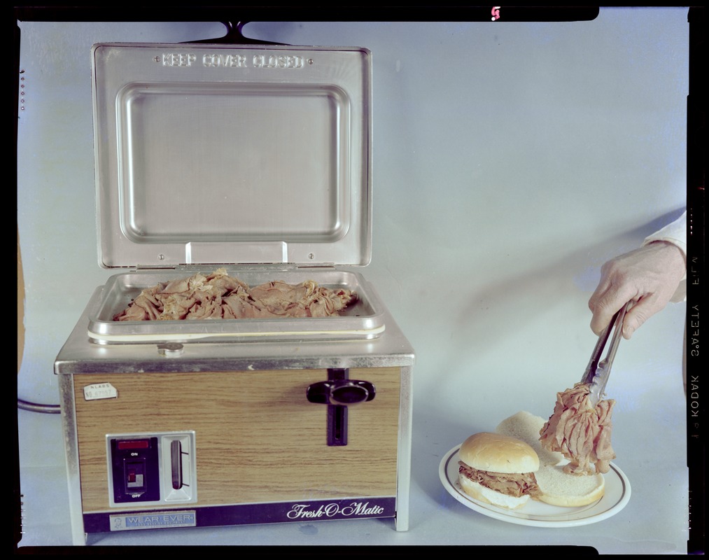 Fitzmaurice, FEL, stack sandwich machine & sandwich - Digital Commonwealth
