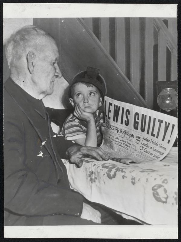 A Coverdale, Pa., miner morosely studies decision that also convicts ...