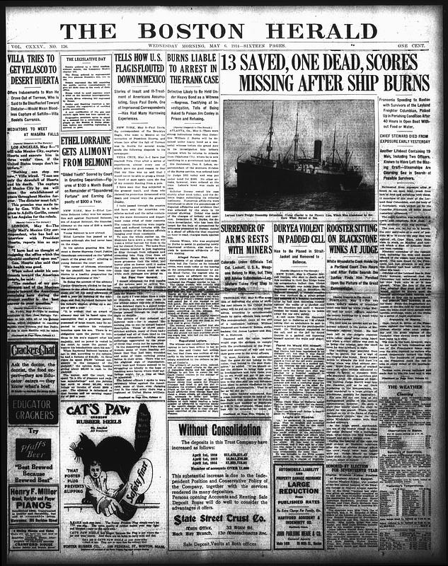 The Boston Herald. May 06, 1914 - Digital Commonwealth