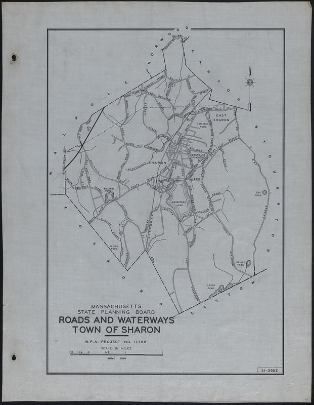 Roads and Waterways Town of Sharon - Digital Commonwealth