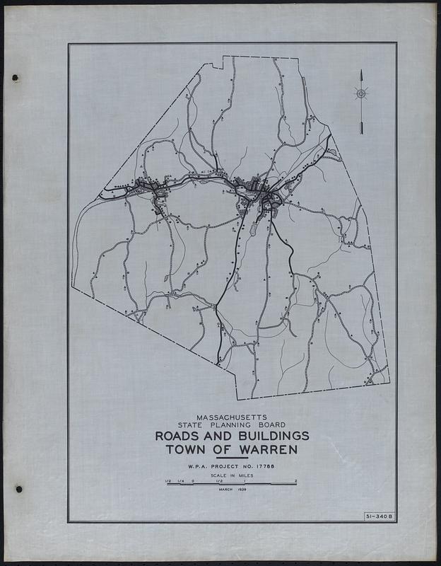 Roads and Buildings Town of Warren - Digital Commonwealth