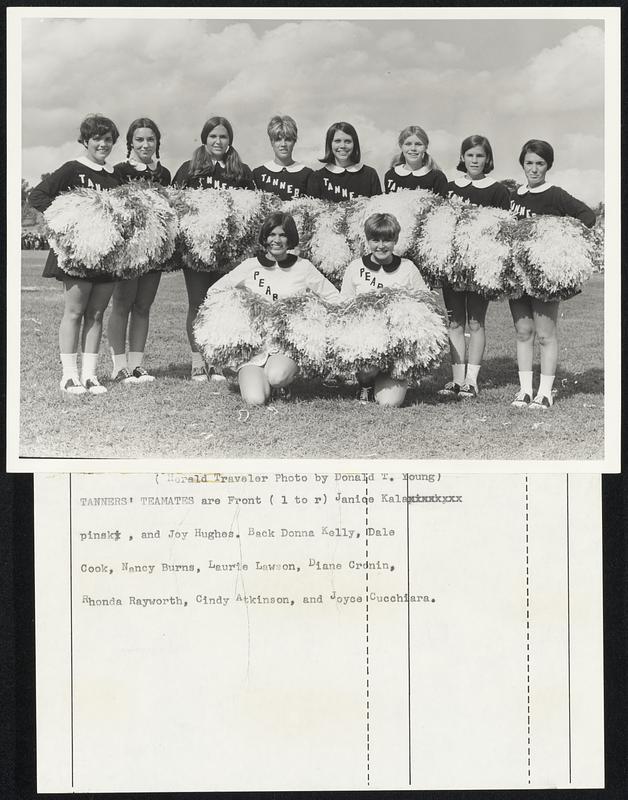 Tanners’ Teammates are front (l to r) Janice Kalapinski, and Joy Hughes ...