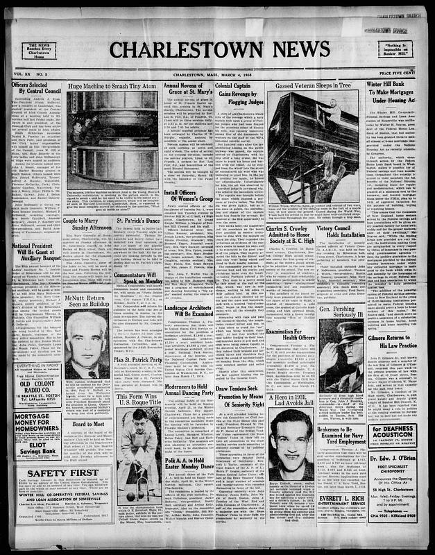 The Charlestown News. March 04, 1938 - Digital Commonwealth