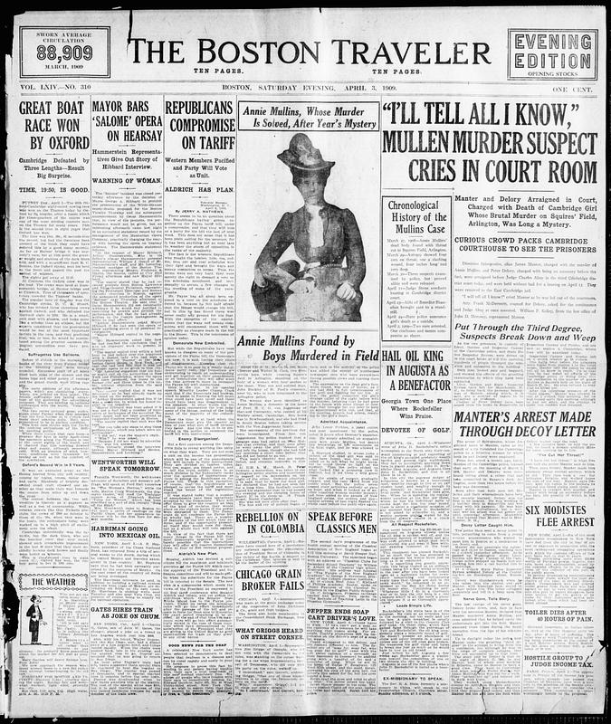 The Boston Traveler. April 03, 1909 - Digital Commonwealth
