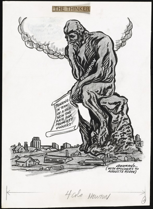 The Thinker - Digital Commonwealth