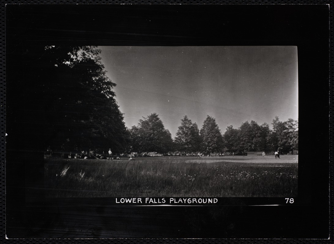 Villages of Newton, MA. Newton Lower Falls. Playground, Newton Lower ...