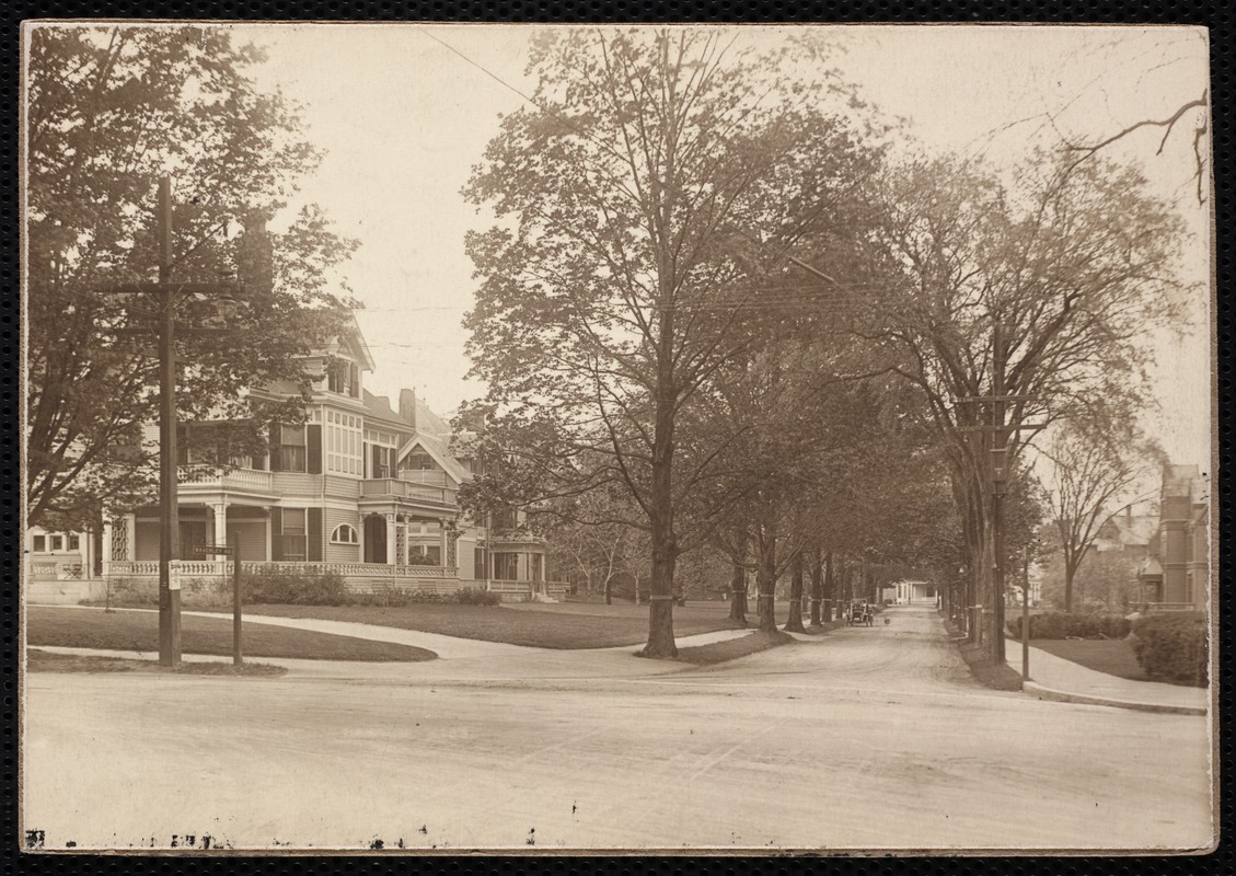 Villages of Newton, MA. Newton Corner. Waverley Ave, Newton Corner ...