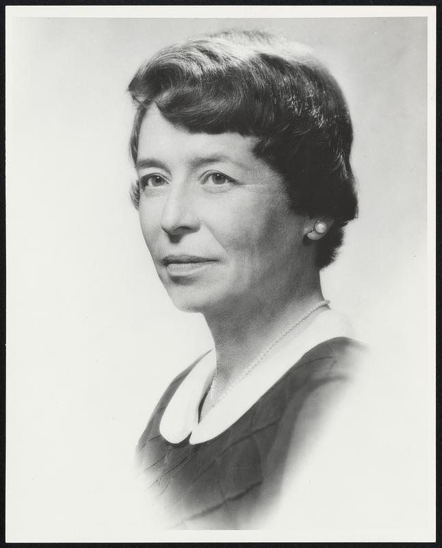 Ruth Adams, Pres. Wellesley College - Digital Commonwealth