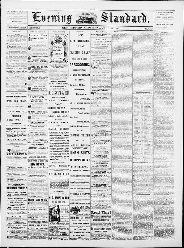 Evening Standard. June 18, 1879 - Digital Commonwealth