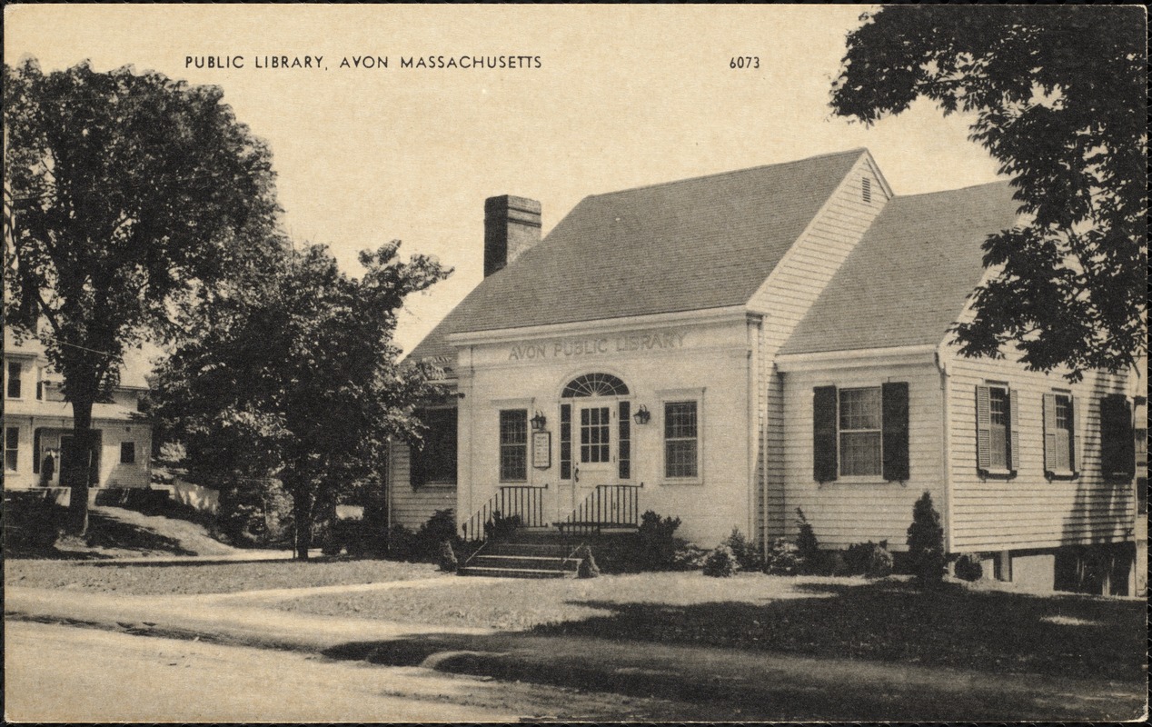 Public library, Avon, Massachusetts - Digital Commonwealth
