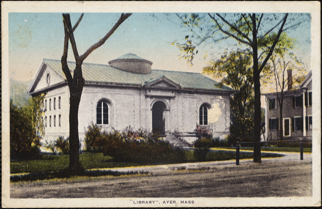 "Library," Ayer, Mass. - Digital Commonwealth