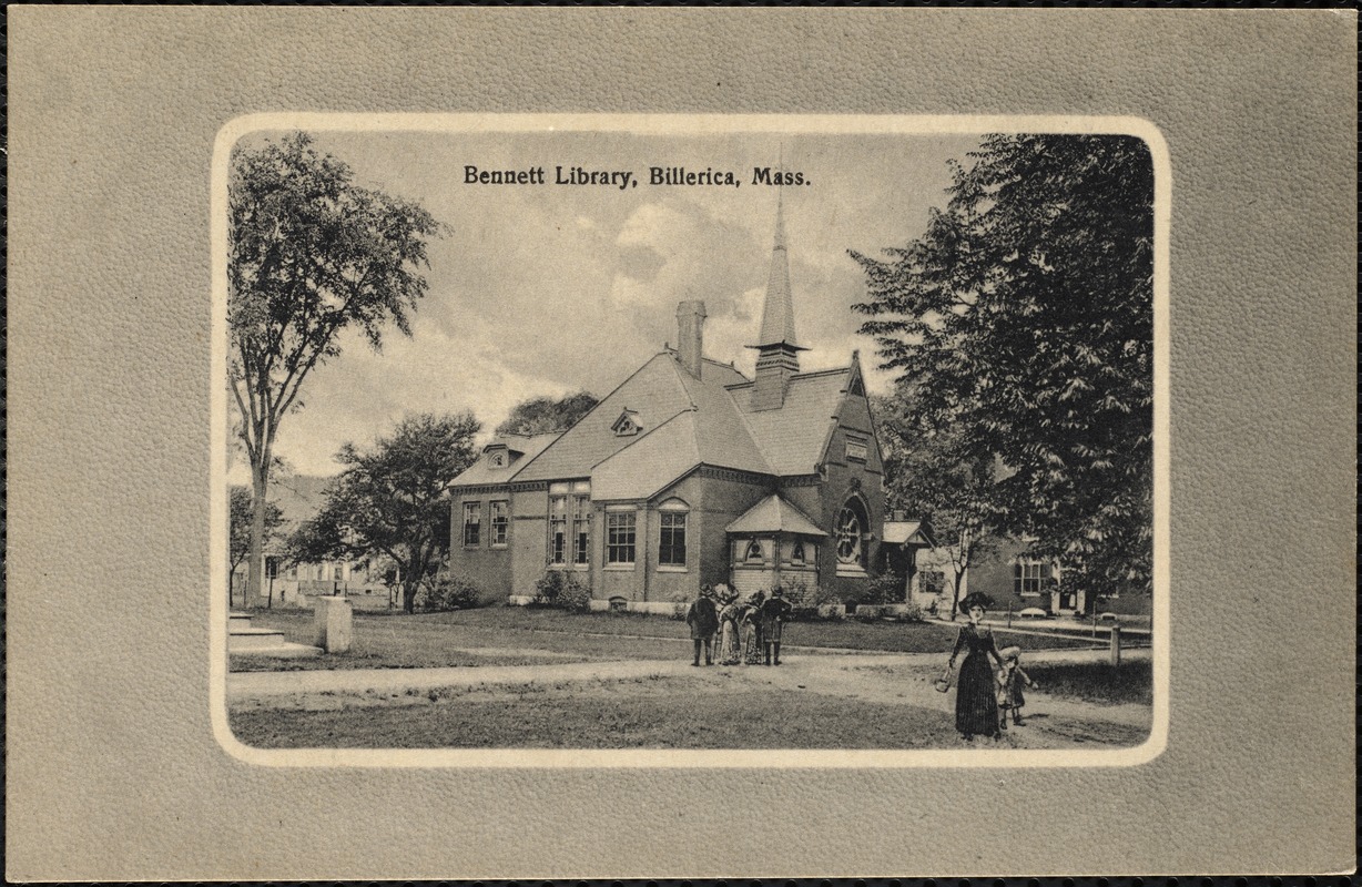 Bennett Library, Billerica, Mass. - Digital Commonwealth