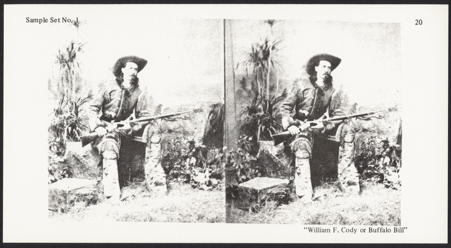 "William F. Cody or Buffalo Bill" - Digital Commonwealth
