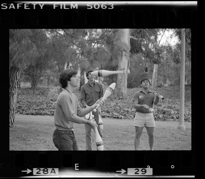 Juggling competition, Franklin Park, Dorchester - Digital Commonwealth