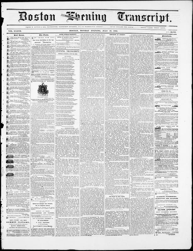 Boston Evening Transcript - Digital Commonwealth