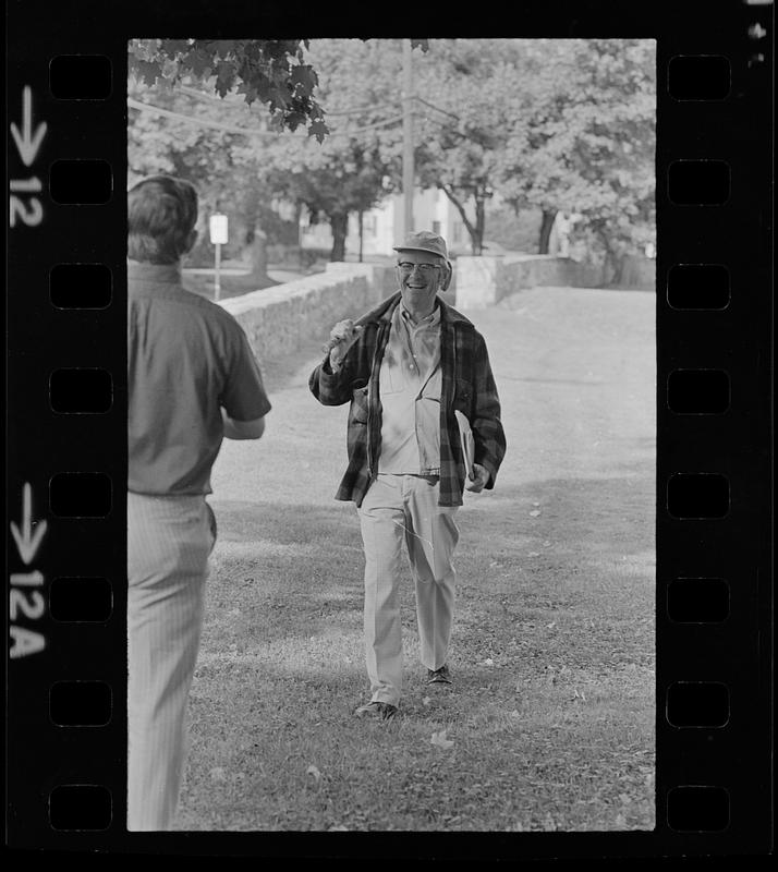 Cross country, Bert and John Steeves - Digital Commonwealth