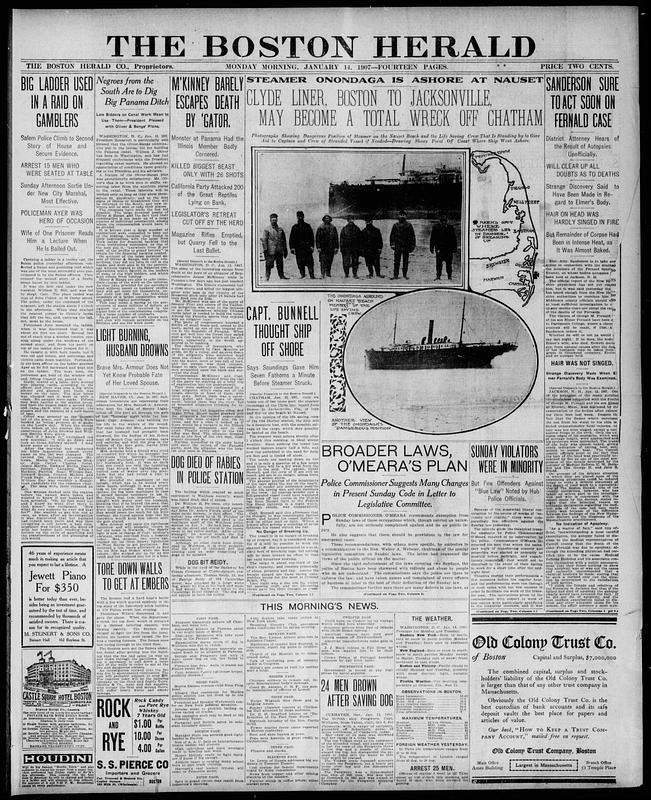 The Boston Herald. January 14, 1907 - Digital Commonwealth