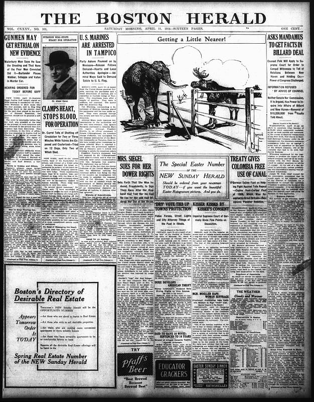 The Boston Herald. April 11, 1914 - Digital Commonwealth