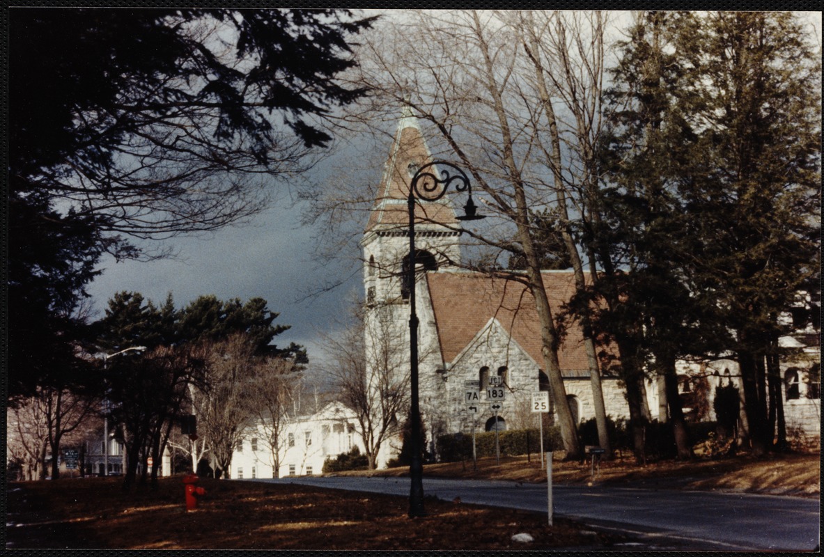 Trinity Church: exterior from Kemble St. - Digital Commonwealth